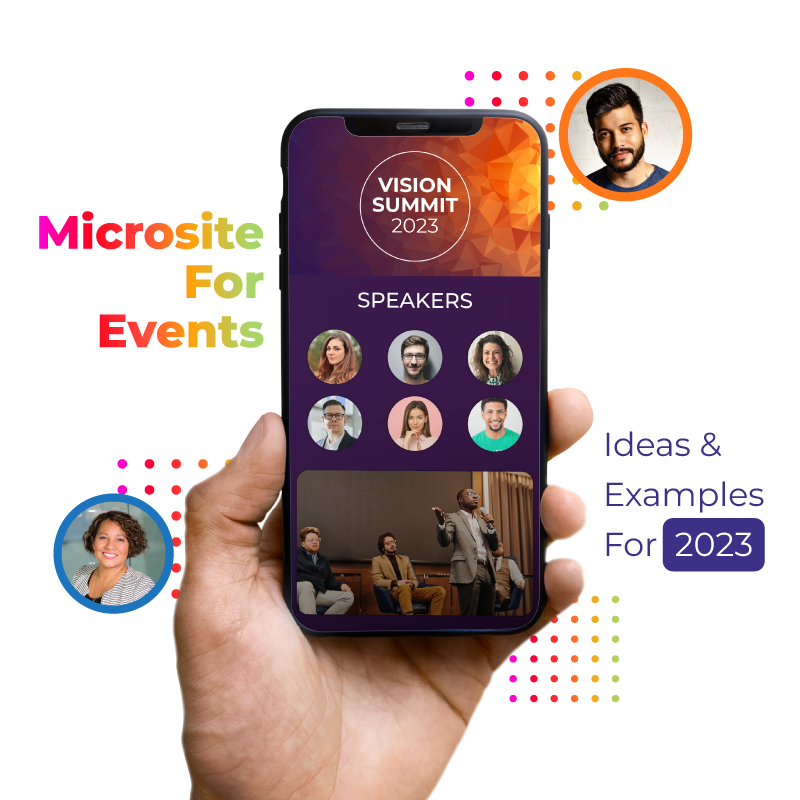 Event Microsite Examples and ideas For 2023 - Dreamcast