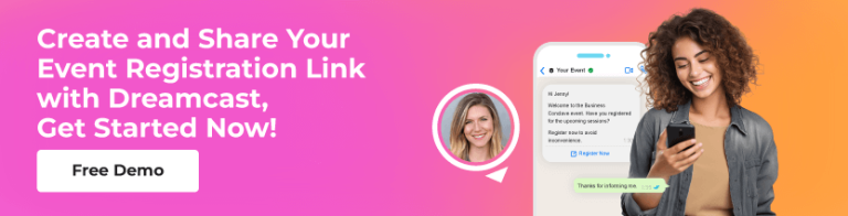 How to Set Up Online Registration Link for an Event?